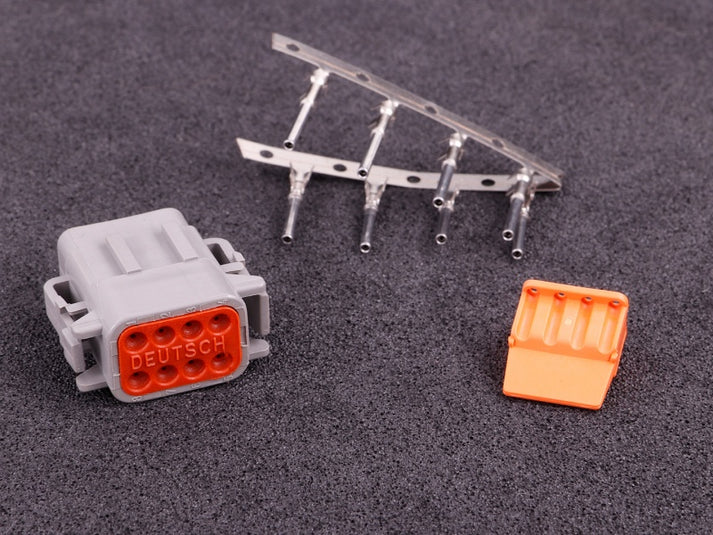 Connector 8-way socket housing DTM – DP-Engineering