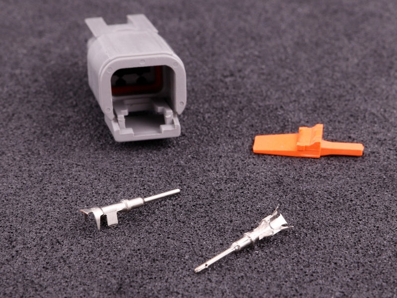 Connector 2-way pin housing DTM – DP-Engineering